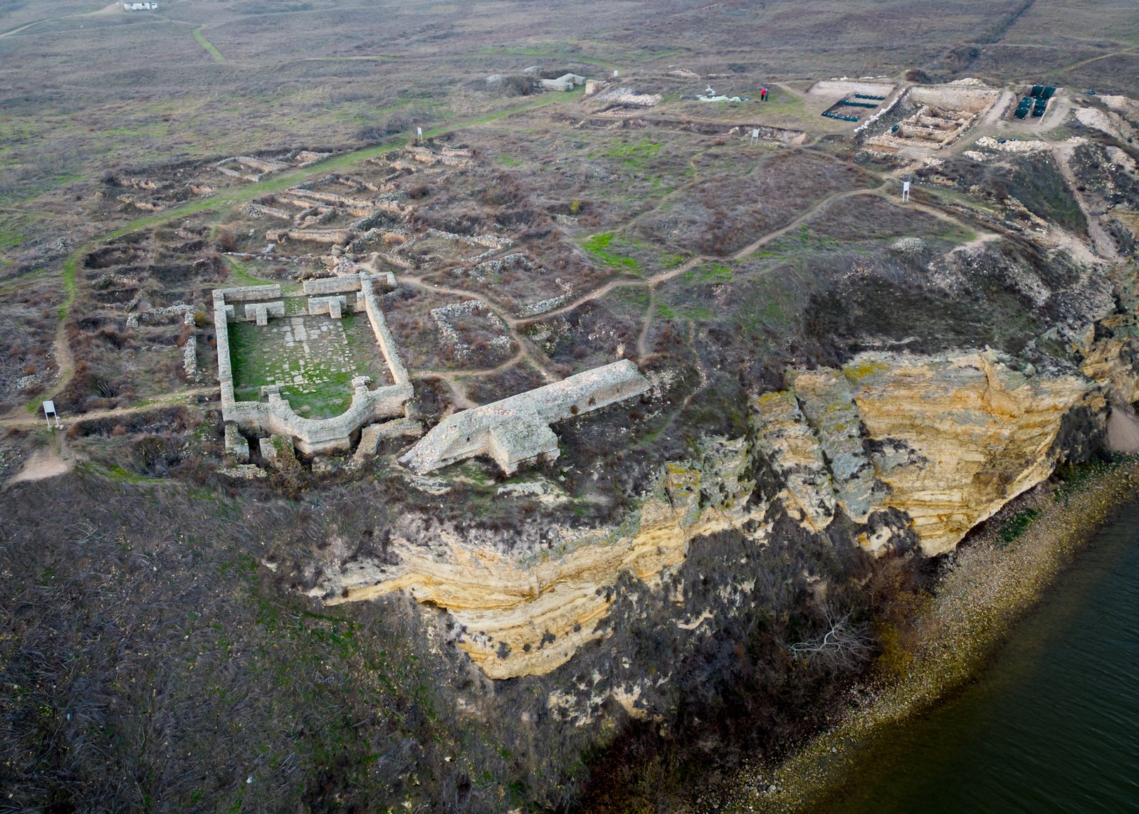 Argamum Fortress tourist attraction in the Danube Delta - Danube Delta